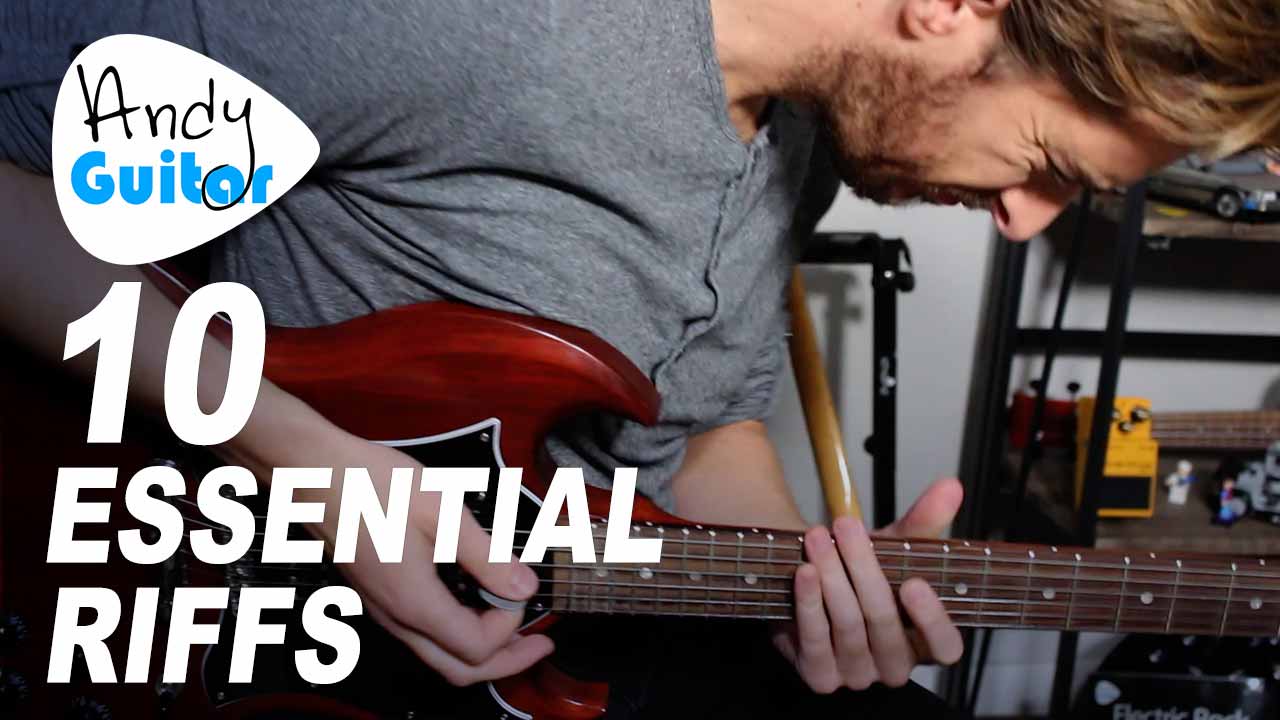 Essential Minor Pentatonic Songs & Riffs // Position 1 and BEYOND ...