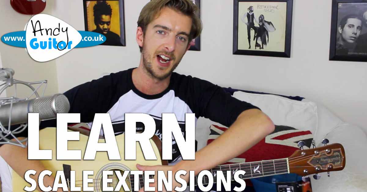 Easy Method To Learn Scales In Different Positions | Andy Guitar