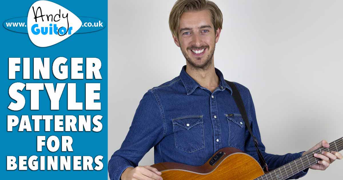 3 EASY Fingerstyle Patterns For Beginners | Andy Guitar