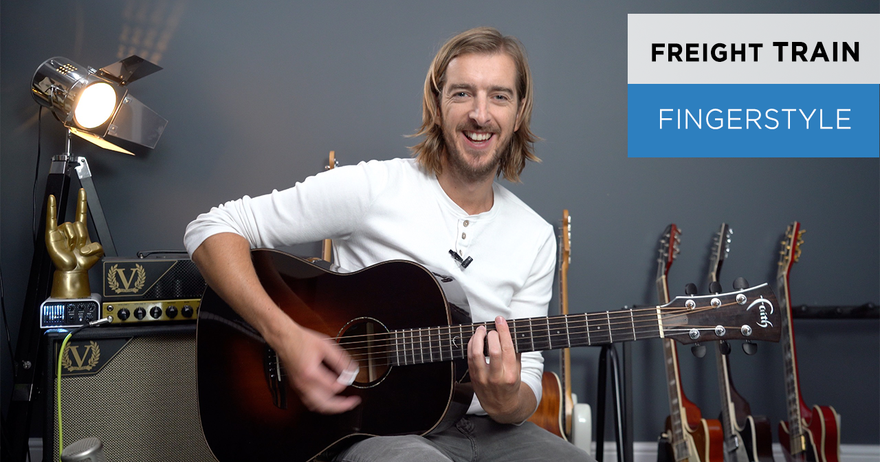 Freight Train - Classic Fingerstyle Song! | Andy Guitar