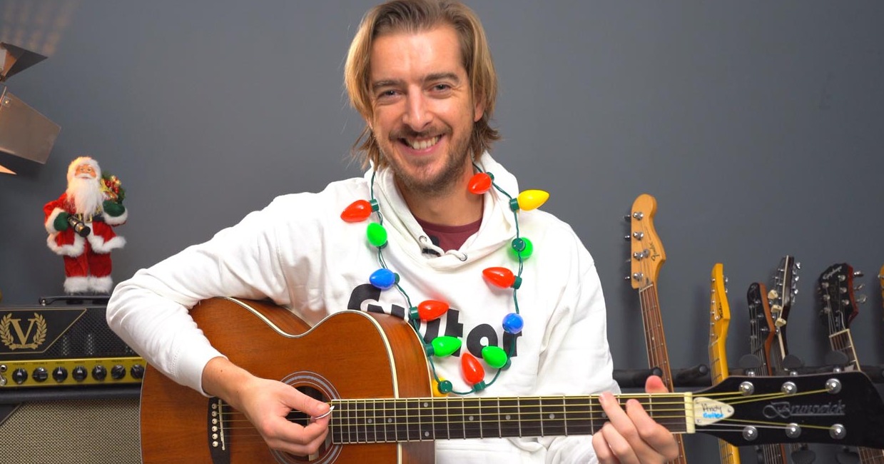 Have Yourself A Merry Little Christmas Cover Guitar Tutorial Andy