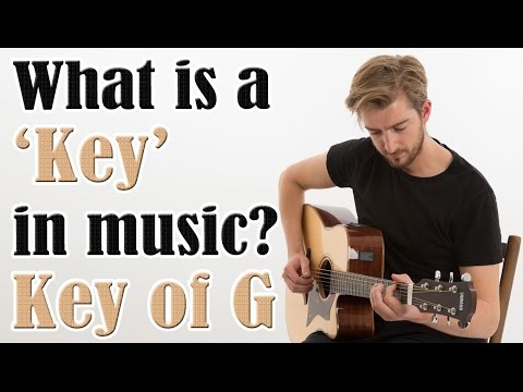 The key of G- And What is a 'Key' in music? | Andy Guitar