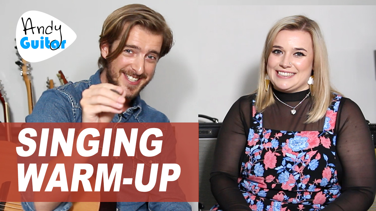 Singing Warmup For Beginners // 3 Easy Steps | Andy Guitar