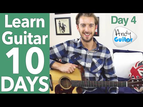 Day 4 - Your first guitar riff! 'Wild Thing' by The Troggs | Andy Guitar